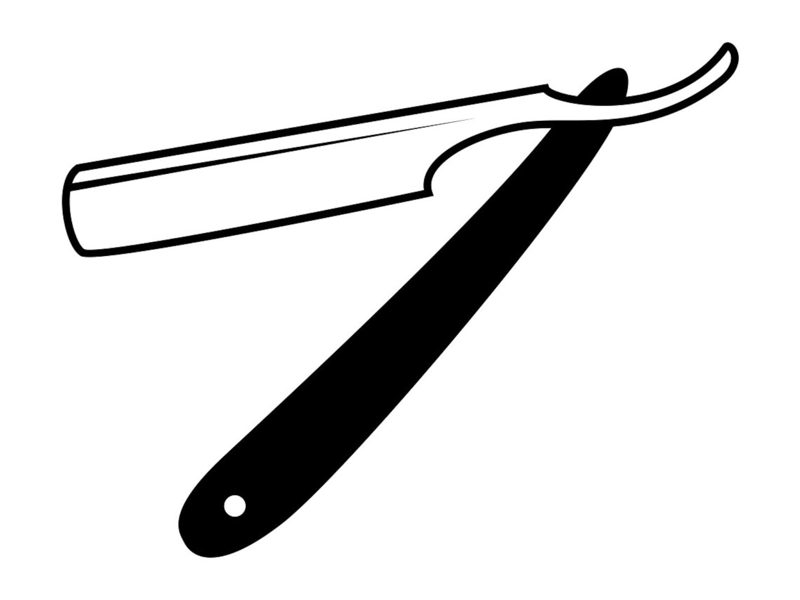 Razor SVG, Straight Razor, Shaving Svg, Razor Clipart, Razor Files for ...
