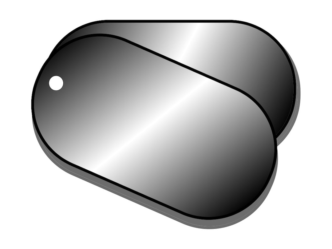 Dog Tags Clipart, Dog Tags SVG, Dog Tags Files for Cricut, Dog Tags Cut ...