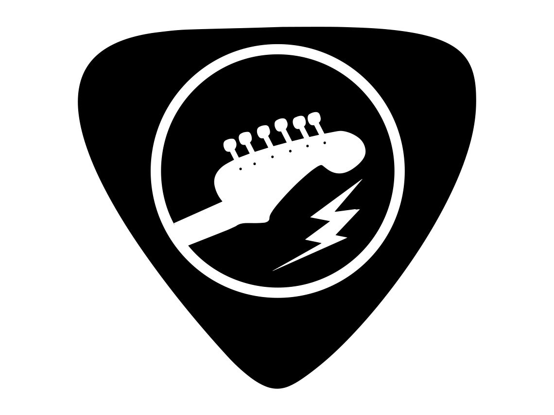 Guitar Logo 10 SVG, Guitar Pick Svg, Guitar SVG, Guitar Clipart, Guitar ...