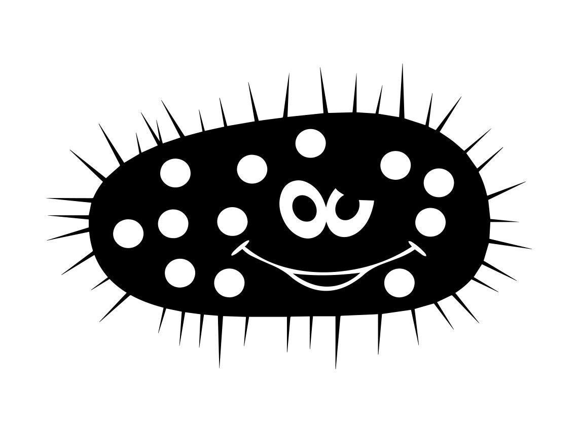 Germ SVG Bacteria Svg Virus Svg Germ Clipart Germ Files - Etsy