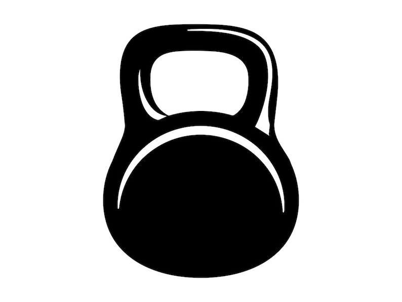 Kettlebell 3 SVG Kettlebell Svg Weights SVG Clipart - Etsy
