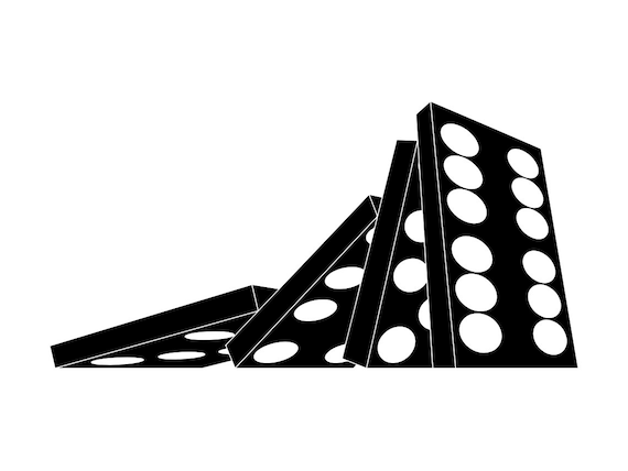 Domino Clipart Black And White
