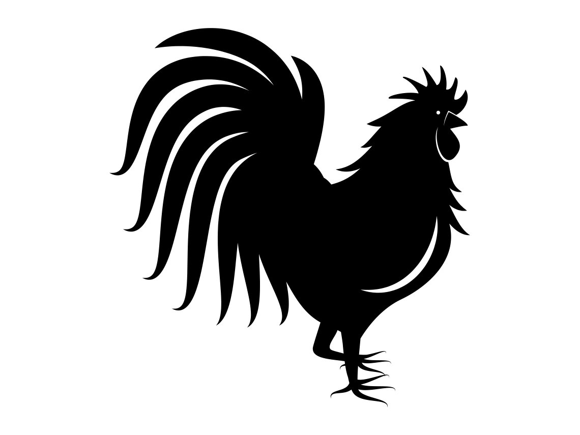 Rooster SVG, Rooster Clipart, Rooster Files for Cricut, Rooster Cut ...