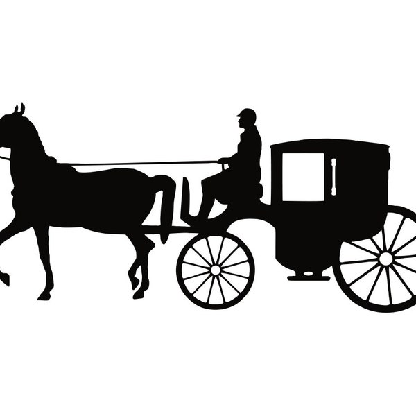 Horse and Carriage - Etsy
