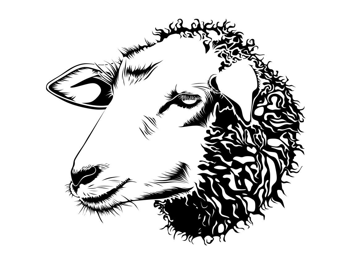 Sheep 2 SVG Sheep Svg Sheep Clipart Sheep Files for - Etsy