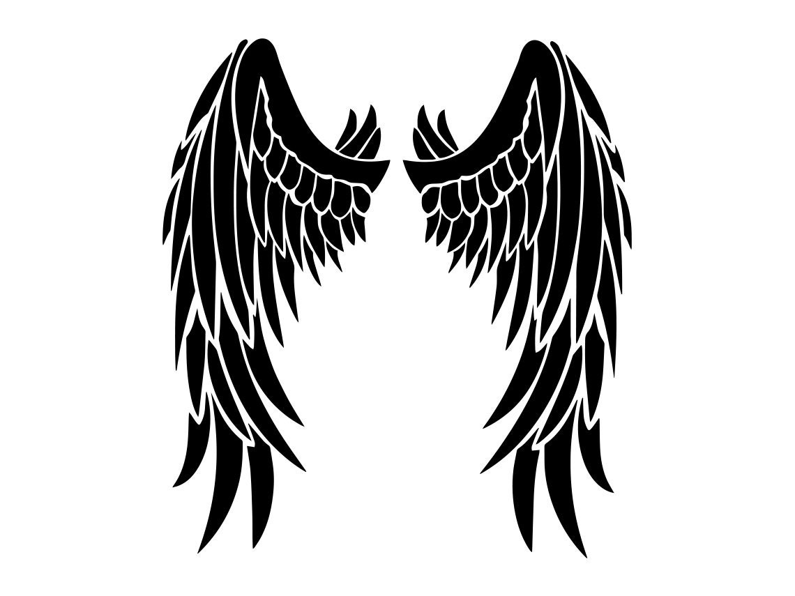 Wings 3 SVG, Wings SVG, Wings Clipart, Wings Files for Cricut, Wings ...