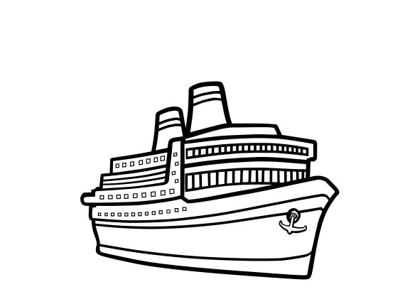 Clipart Cruise Ship