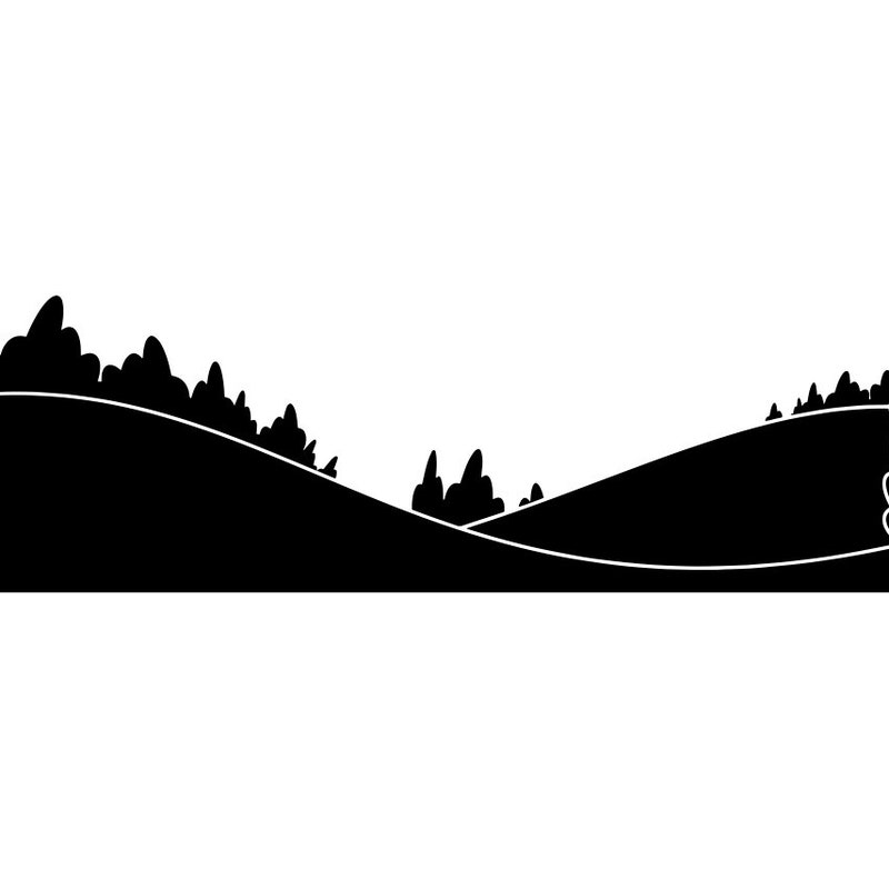Rolling Hills Svg - Etsy