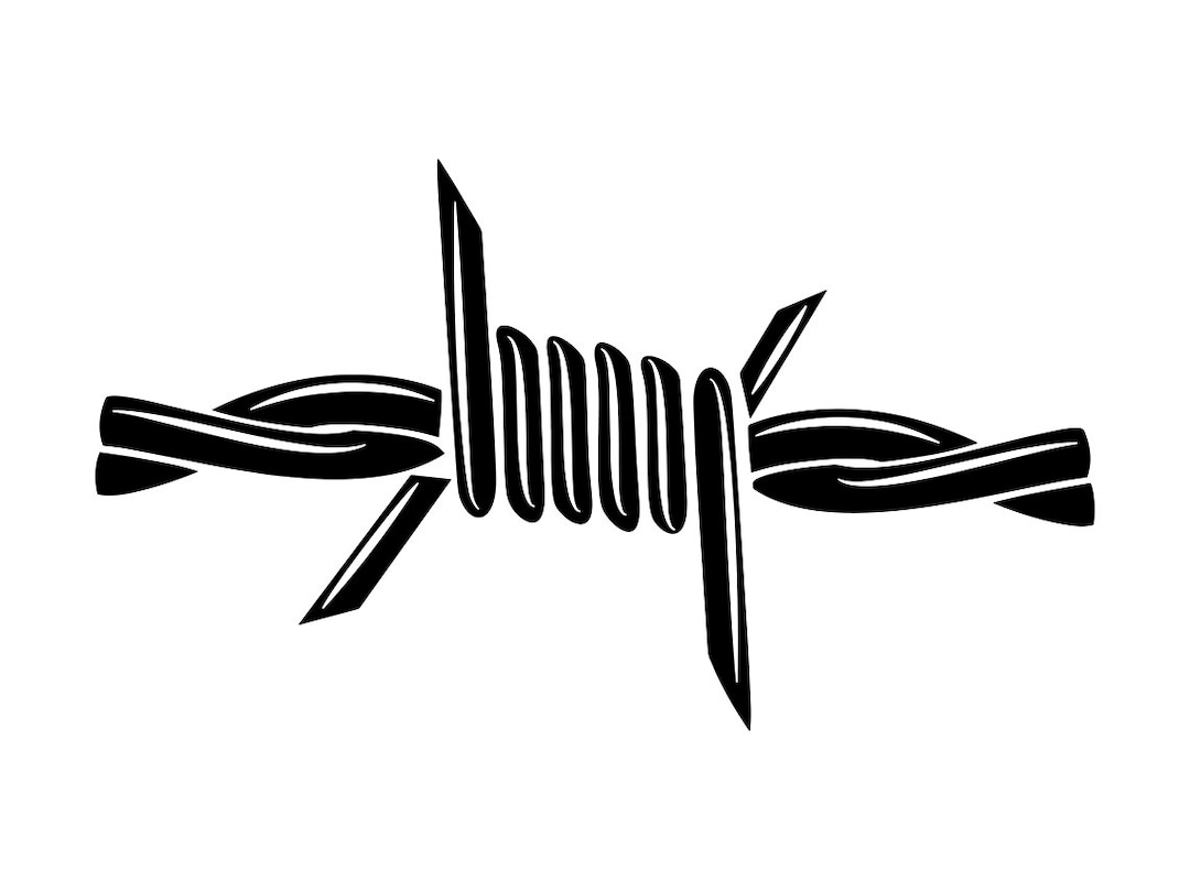 Barbed Wire SVG, Barbed Wire Clipart, Barbed Wire Files for Cricut ...