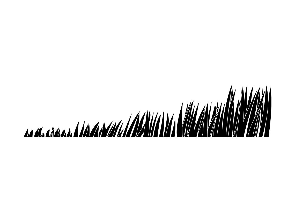 Grass 3 SVG, Field Svg, Grass Clipart, Grass Files for Cricut, Grass ...