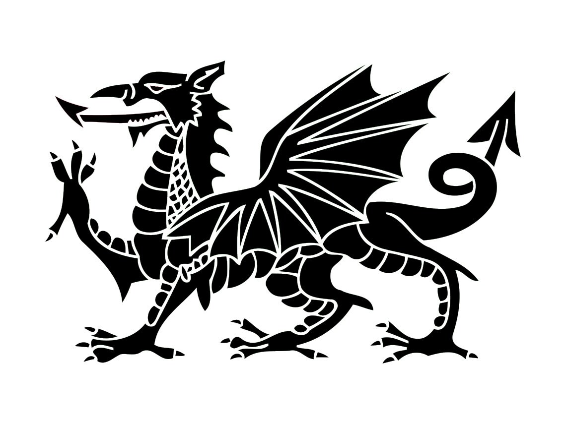 Dragon 14 SVG, Dragon Svg, Fantasy Dragon, Dragon Clipart, Dragon Files ...