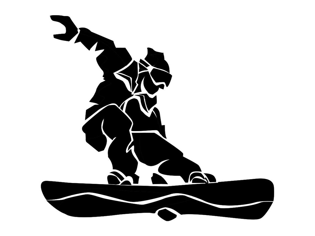 Snowboarding SVG, Snowboarding Clipart, Snowboarding Files for Cricut ...