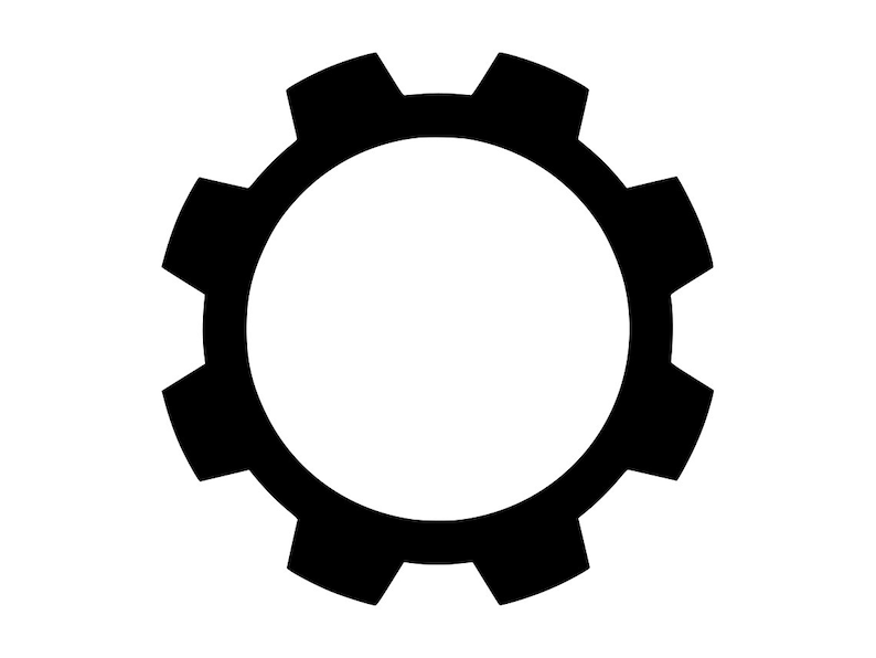 Gear #2 SVG, Gear SVG, Gear Icon, Mechanic Svg, Cogwheel Svg, Gear ...
