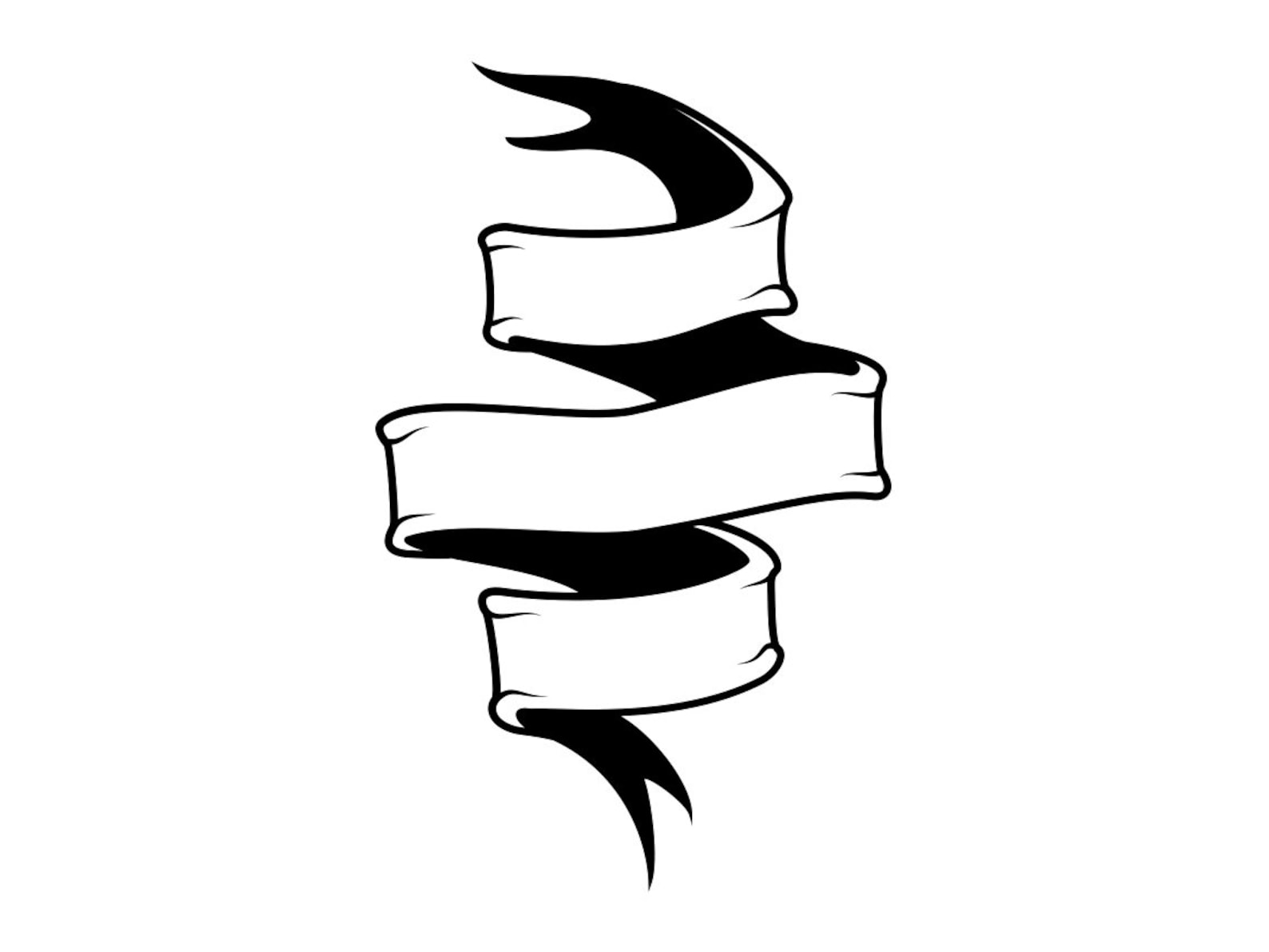 Banner 2 SVG, Banner Svg, Ribbon Svg, Label Svg, Scroll Svg, Banner ...