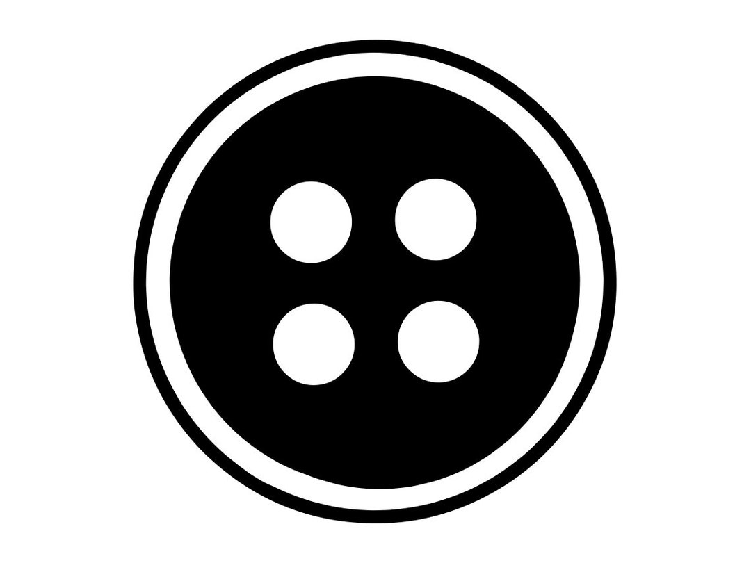 Button 3 SVG Button SVG Sewing Svg Tailor Svg Button Clipart