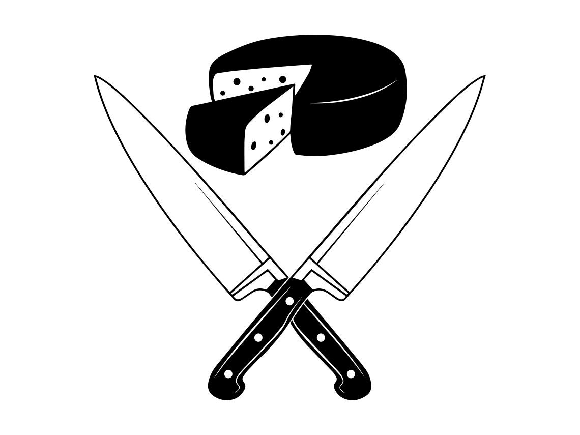 Cheese Logo SVG Cheese Svg Cheese Clipart Cheese Files for - Etsy