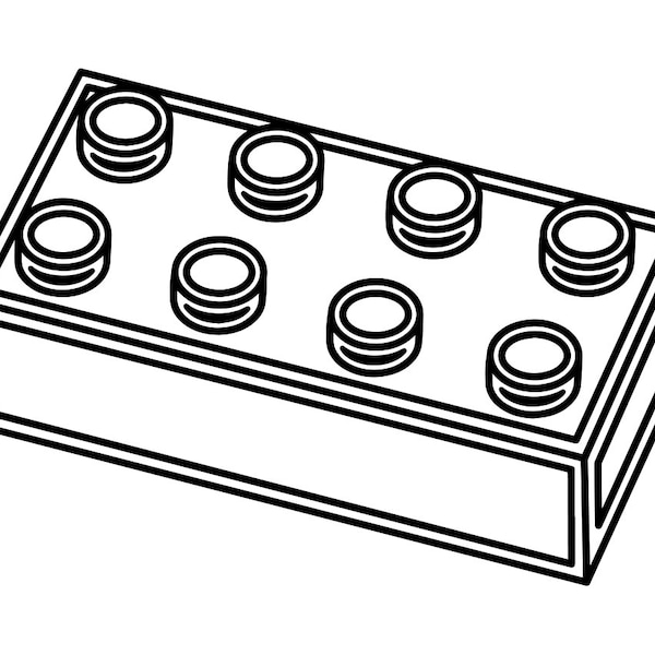 Buıldıng Block Svg - Etsy