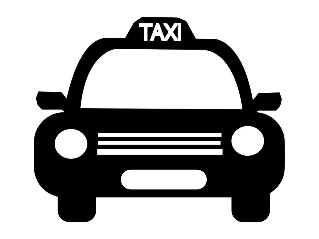Taxi #3 SVG, Taxi Svg, Taxi Car SVG, Taxi Clipart, Taxi Files for ...