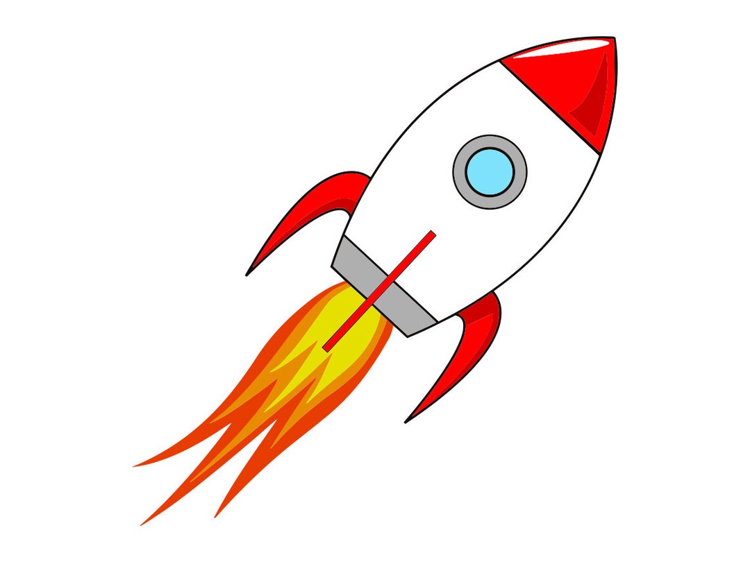 Space Rocket Launch SVG, Rocketship SVG, Spaceship SVG, Rocket Svg ...