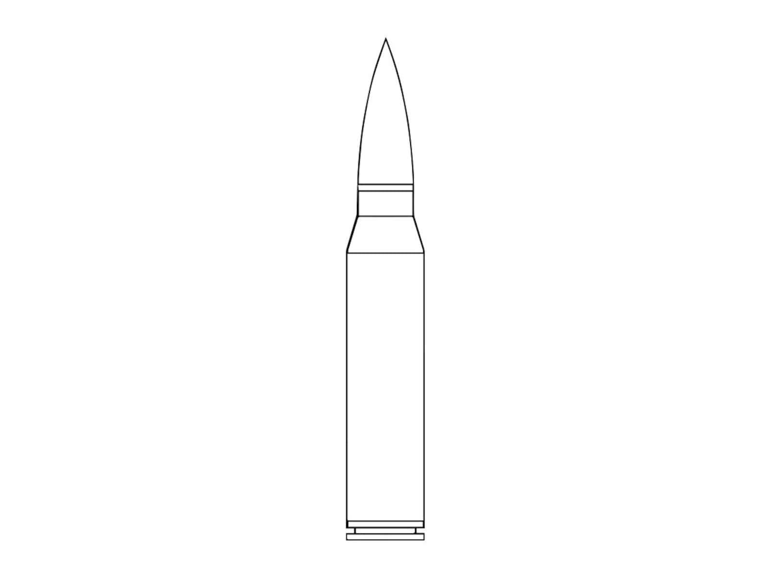 Bullet Outline SVG Bullet Svg Ammo Svg Gun Svg Hunting - Etsy Israel