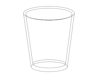Empty Drinking Glass Clip Art