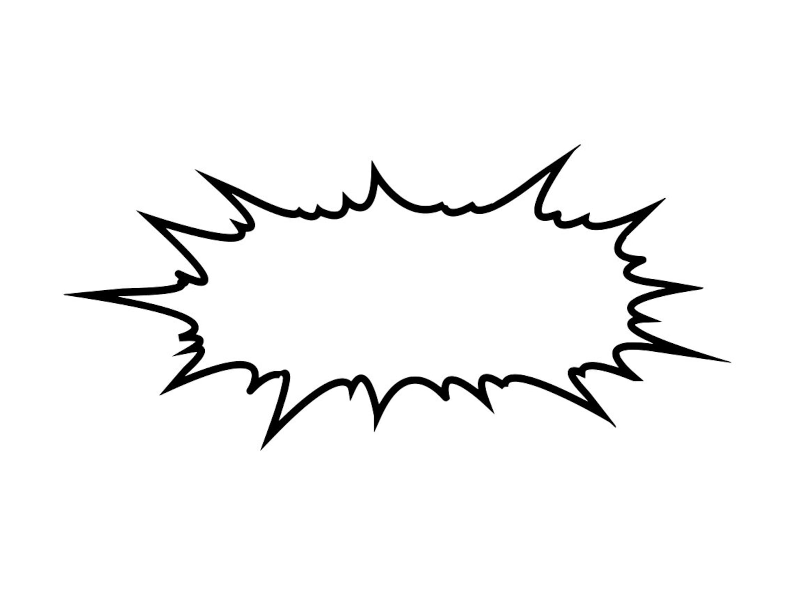 Speech Bubble SVG, Comic Bubble Svg, Speech Bubble Clipart, Speech ...