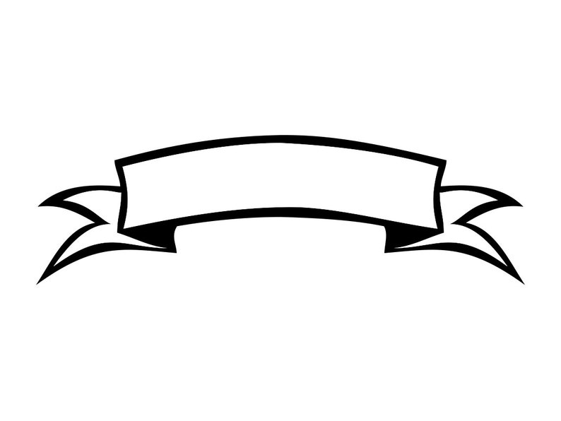 Banner #1 SVG, Banner Svg, Ribbon Svg, Label Svg, Scroll Svg, Banner ...