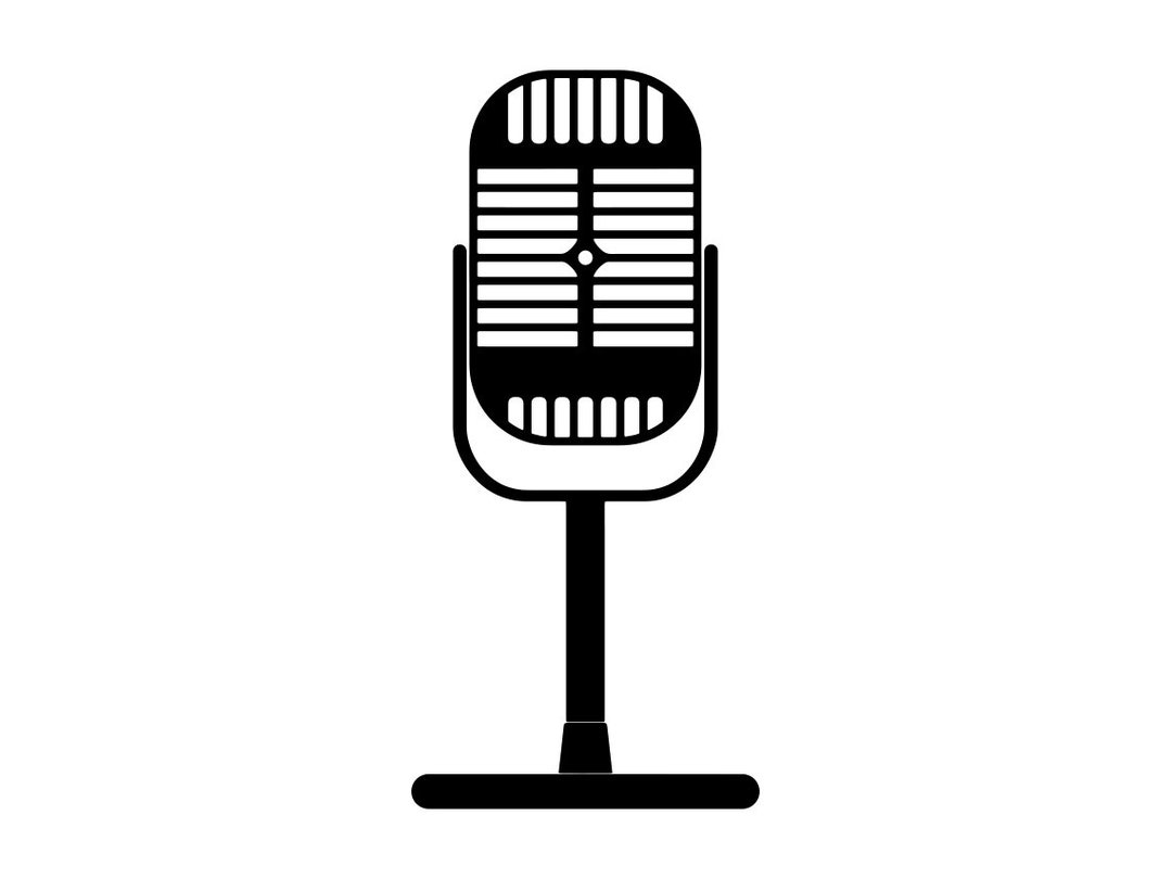 Microphone 5 SVG, Microphone Svg, Podcast, Microphone Clipart ...