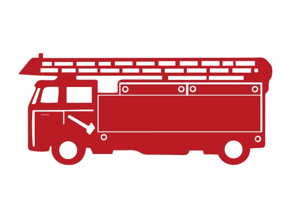 Fire Truck SVG Fire Engine SVG Fire Truck Clipart Fire - Etsy