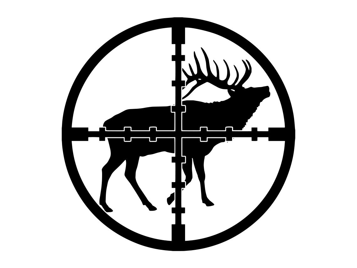 Elk Hunting SVG Elk Hunting Clipart Elk Hunting Files for - Etsy