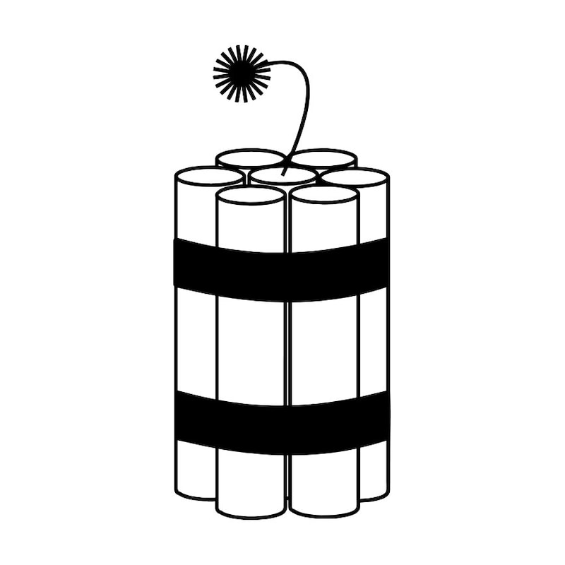 Dynamite Svg - Etsy