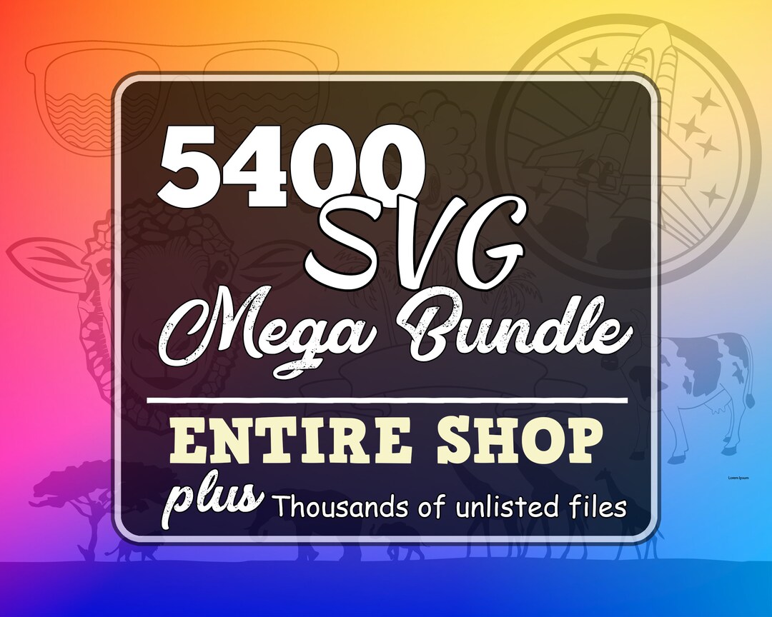 SVG Bundle, Entire Shop Bundle, Svg Bundles, PNG Bundle, DXF ...