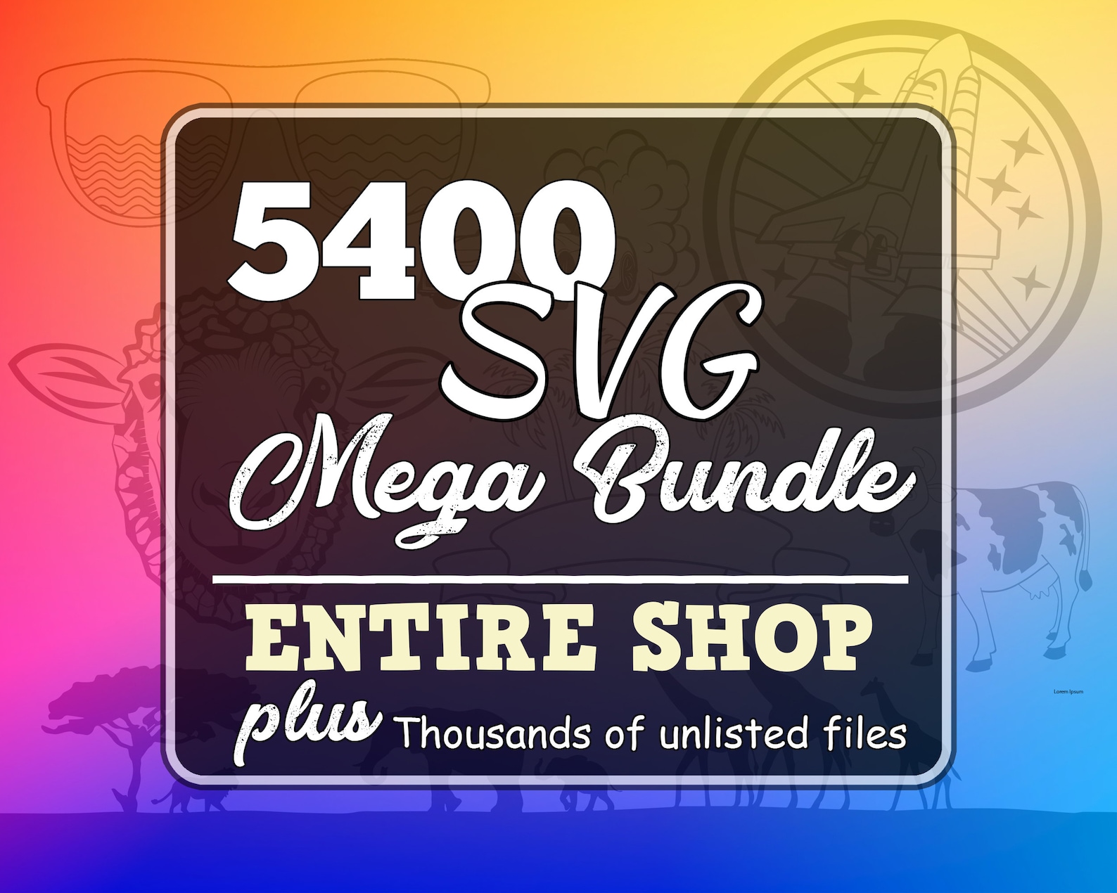 SVG Bundle, Entire Shop Bundle, Svg Bundles, PNG Bundle, DXF ...