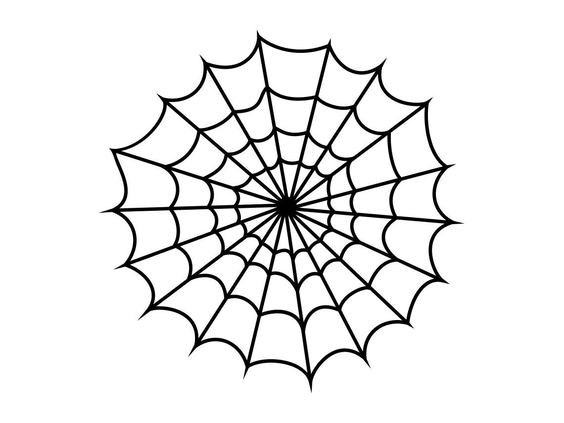 Spider Web #3 SVG, Spider Web Svg, Spider Web Clipart, Spider Web Files ...