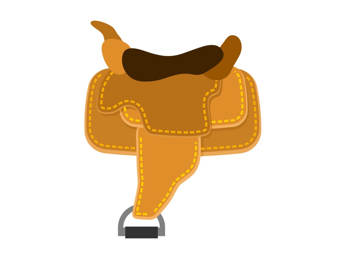 Horse Saddle SVG Horse Tack SVG Western Tack Svg Horse - Etsy
