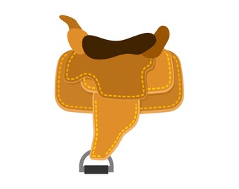 Horse Saddle Dxf - Etsy
