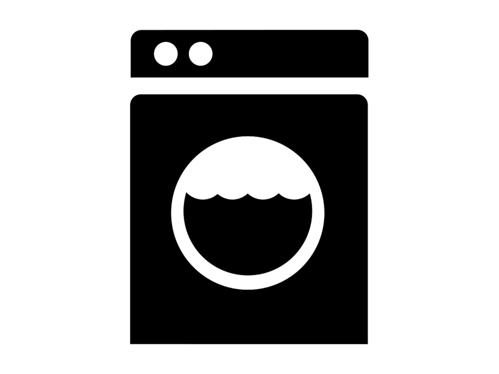 Washer SVG, Washing Machine SVG, Laundry Machine SVG, Washing Machine ...