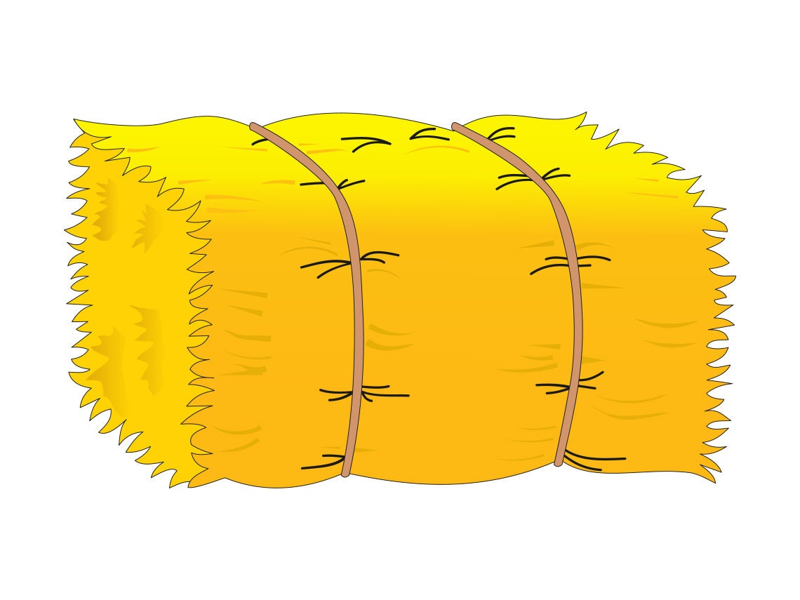 Hay SVG Straw SVG Farming Svg Hay Clipart Hay Files for - Etsy