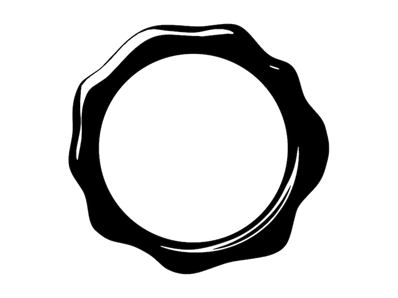 Wax Seal SVG Wax Seal Clipart Wax Seal Files for Cricut Wax - Etsy