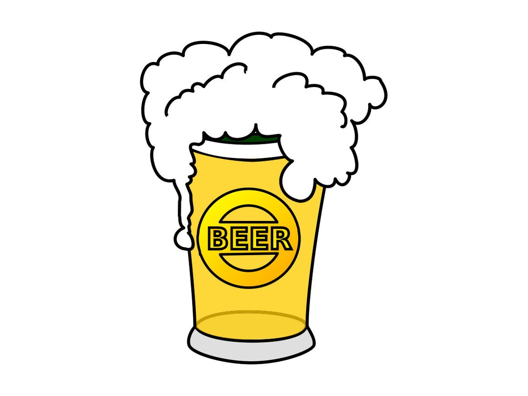 Beer 17 SVG, Beer SVG, Mug, Beer Clipart, Beer Files for Cricut, Beer ...