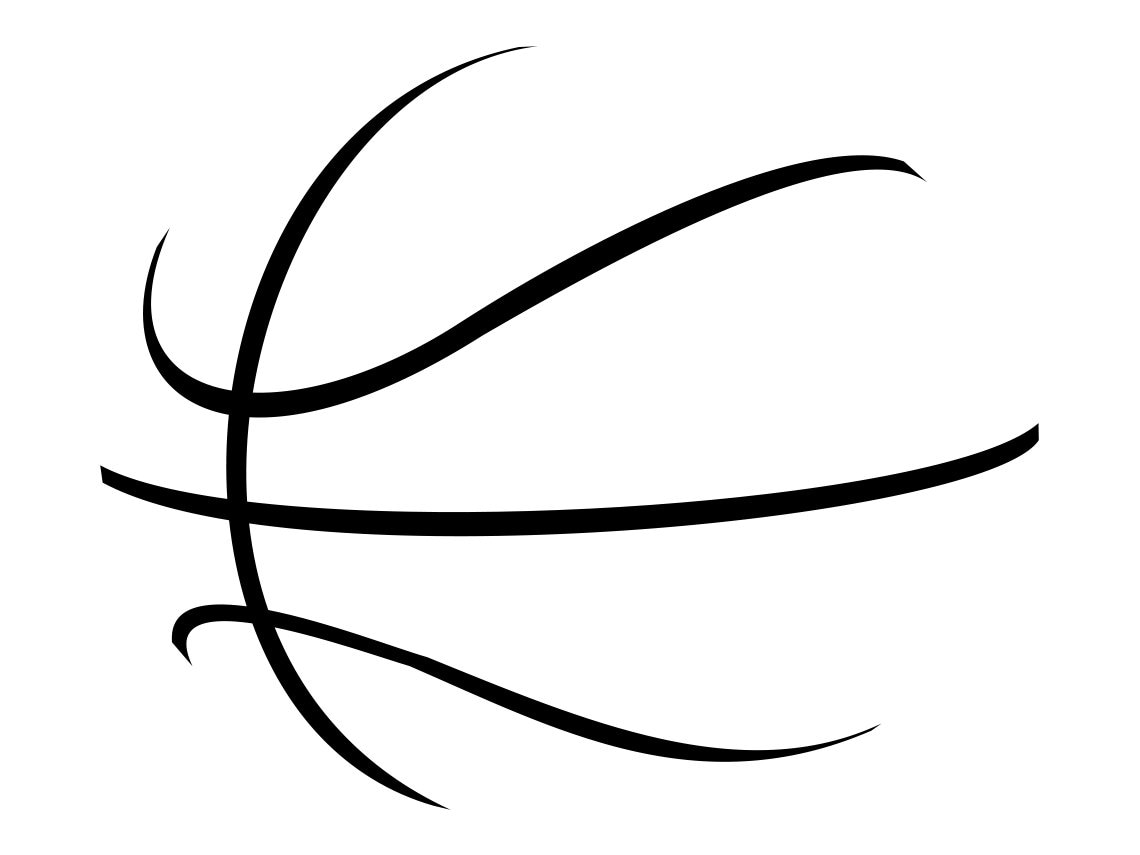 Basketball Stripes SVG, Basketball Svg, Basketball Clipart, Basketball ...