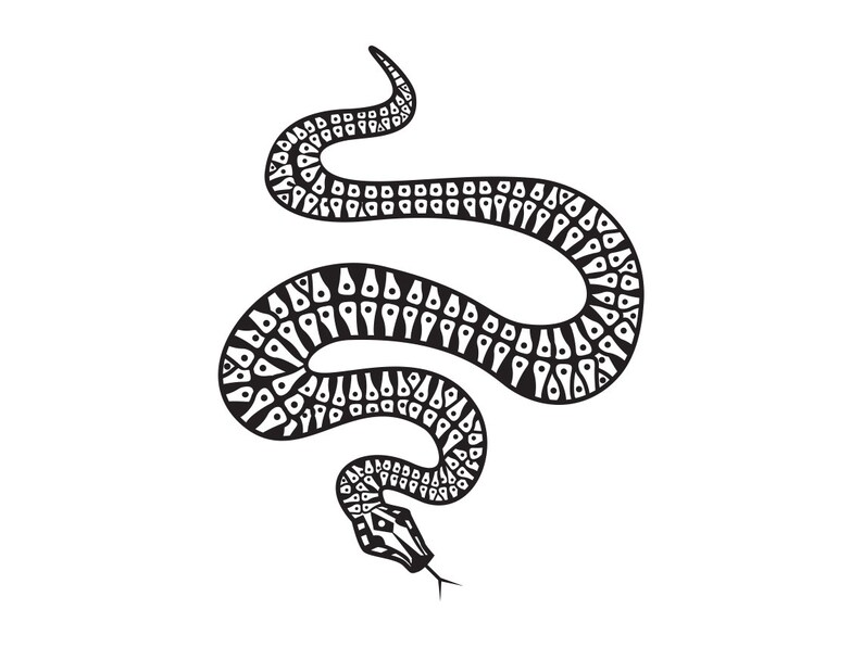 Snake SVG Serpent Svg Snake Clipart Snake Files for Cricut - Etsy