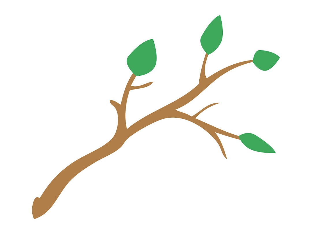 Tree Branch #2 SVG, Tree Branch SVG, Leaf Branch Svg, Tree Branch ...