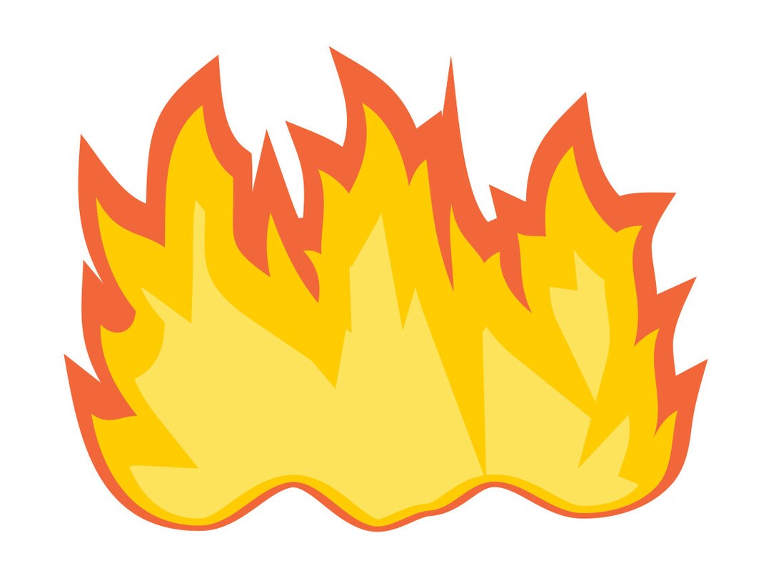 Fire SVG, Flame Svg, Burning, Fire Clipart, Fire Files for Cricut, Fire ...