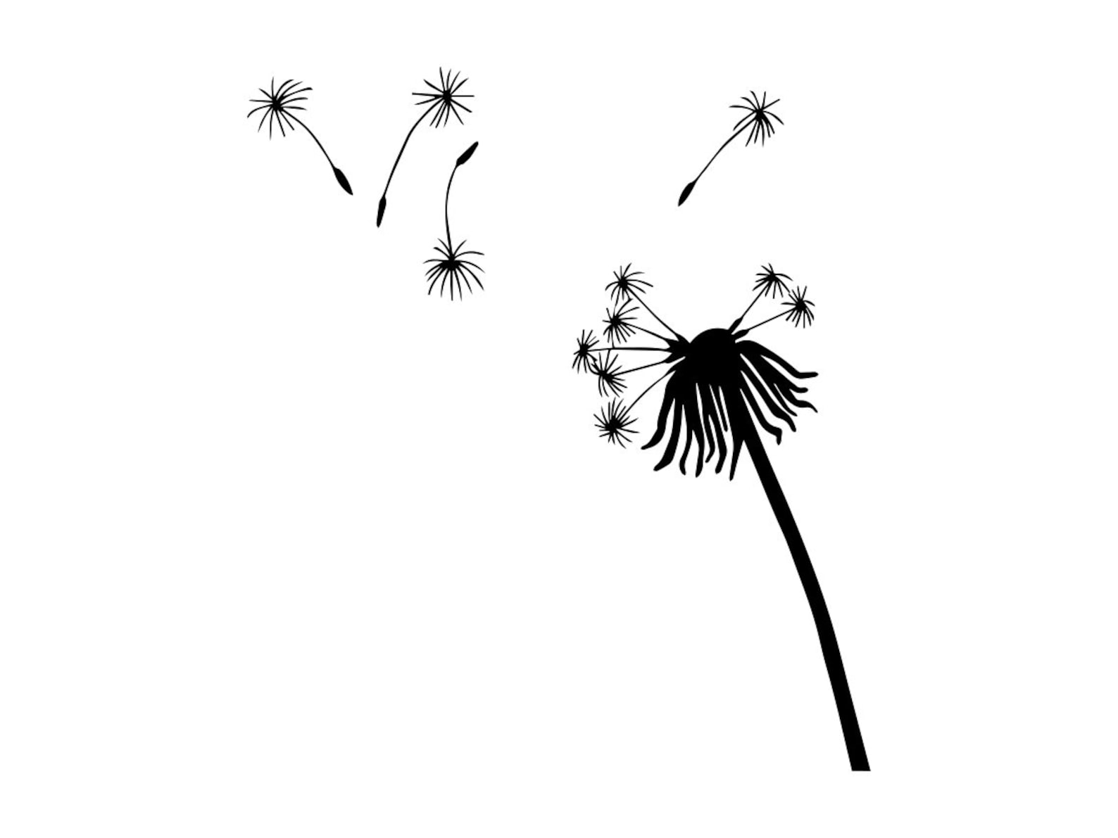 Pusteblume Plotterdatei, Pusteblume Plotterdatei, Löwenzahn ...