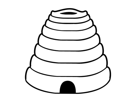 Beehive 2 SVG Beehive Svg Honey Svg Bee Svg Beehive - Etsy