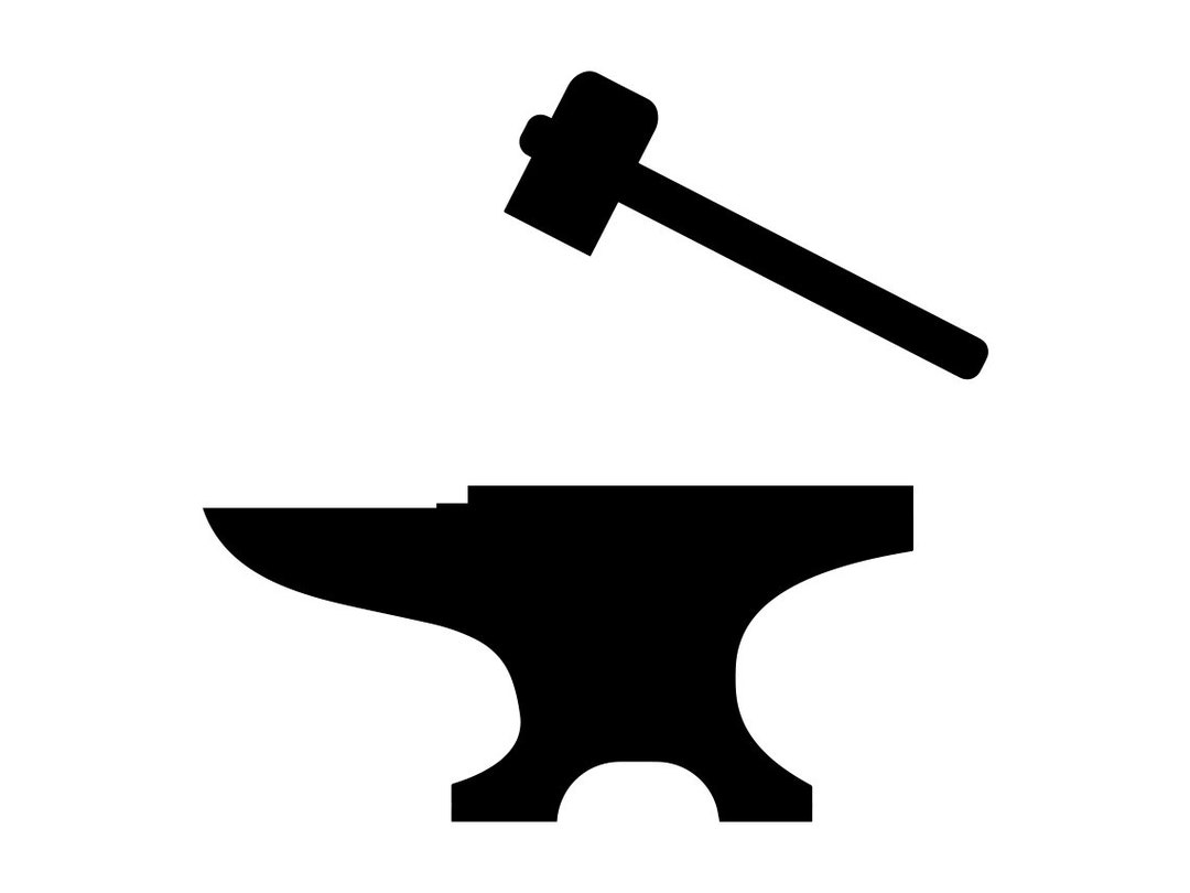 Blacksmith SVG, Hammer Svg, Anvil Svg, Blacksmith Clipart, Blacksmith ...