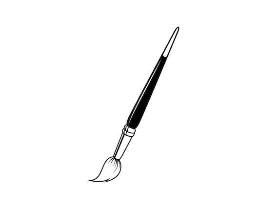 Paint Brush 14 SVG Paint Brush SVG Brush Svg Painting SVG - Etsy