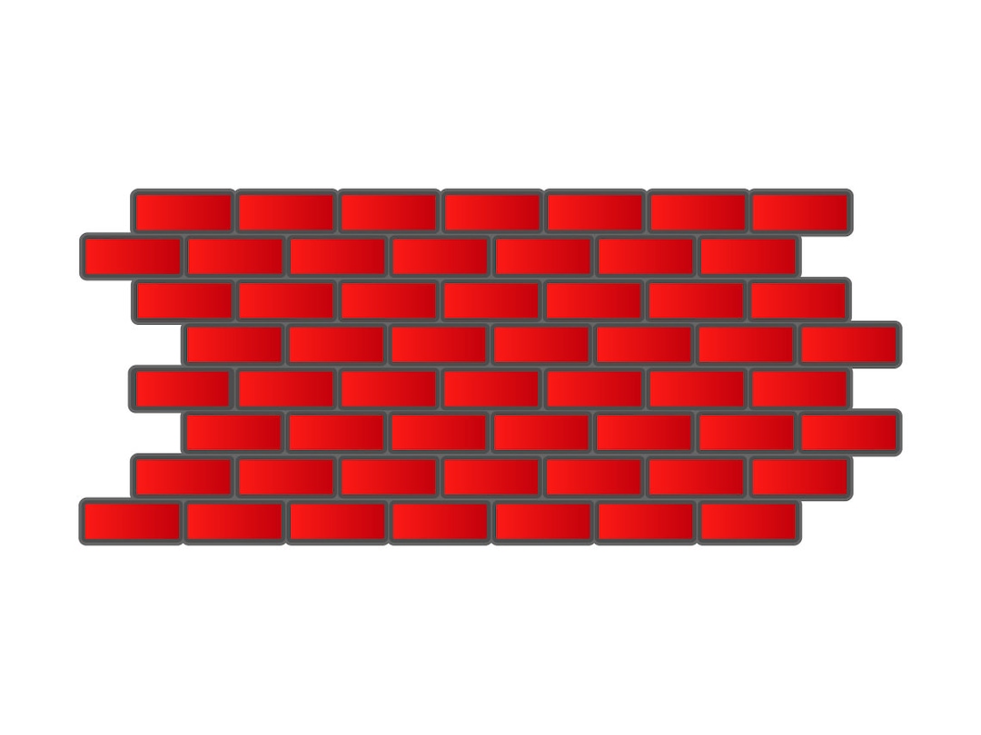 Red Brick Wall SVG, Red Bricks Svg, Brick Wall Clipart, Brick Wall ...