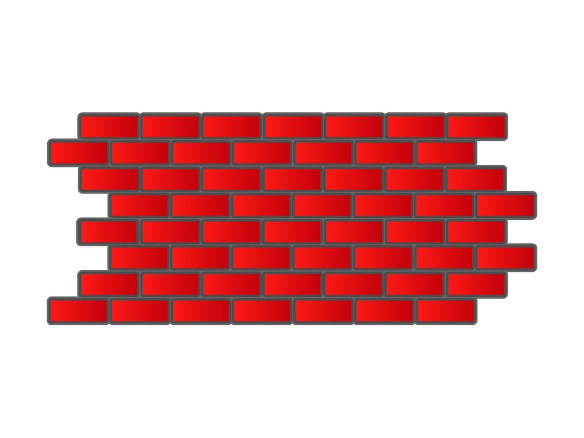 Red Brick Wall SVG, Red Bricks Svg, Brick Wall Clipart, Brick Wall ...